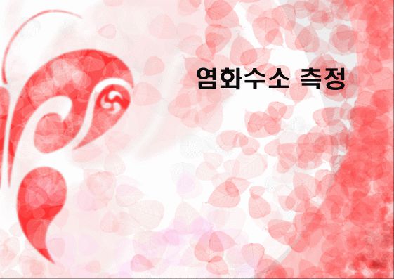 대기공정실험-염화수소측정