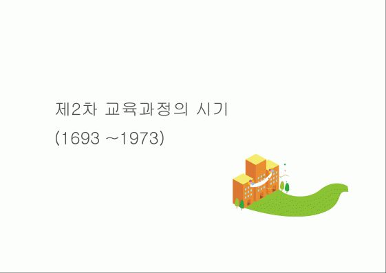 특별활동 교육과정 변천