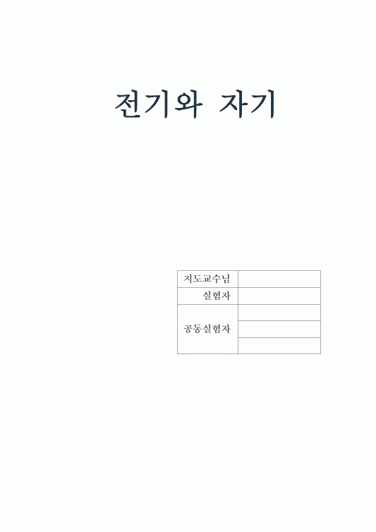 물리.전기와자기1