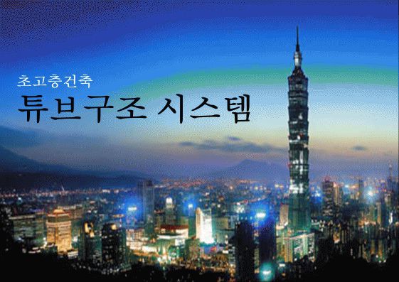 튜브구조 레포트 자료
