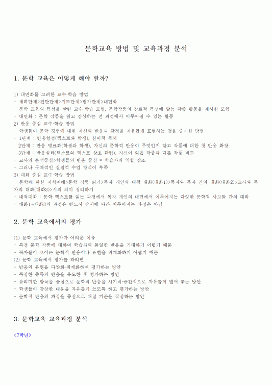 국어교육 레포트 자료