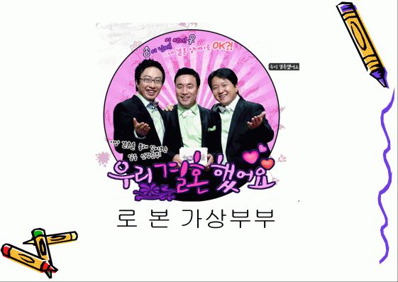 우리 결혼했어요 프로그램으로 살펴본 가상부부