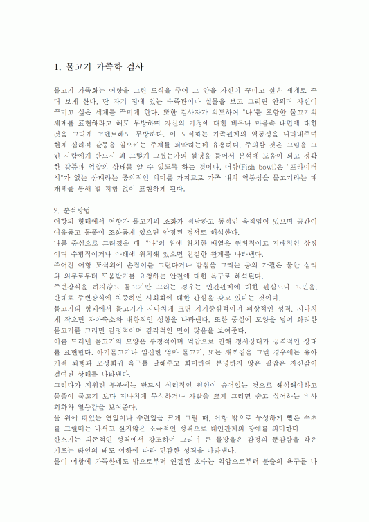 미술치료 사례
