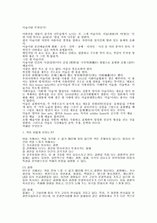 미술,색채,조형,미술치료,집단미술치료