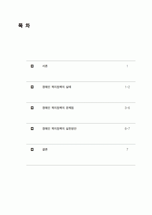 2009년 장애인복지예산과 실태