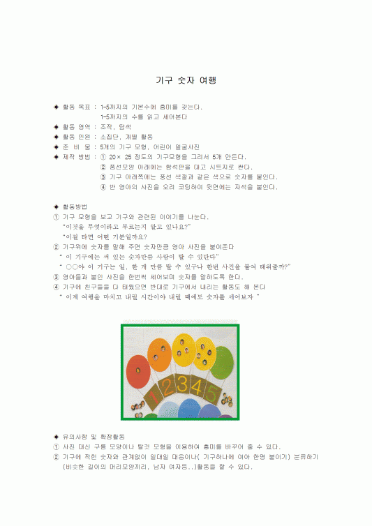 활동계획안 레포트 자료