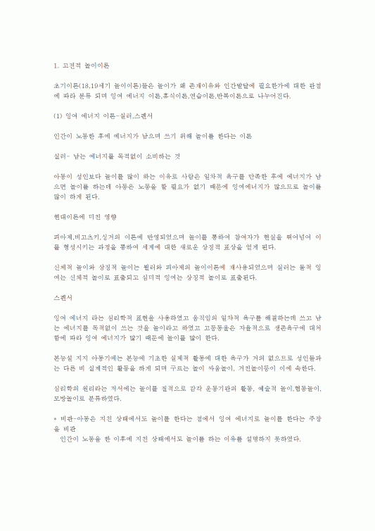 놀이이론 [사회과학]