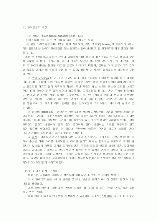 언어교육의 중요성에 대하여 설명 하시요