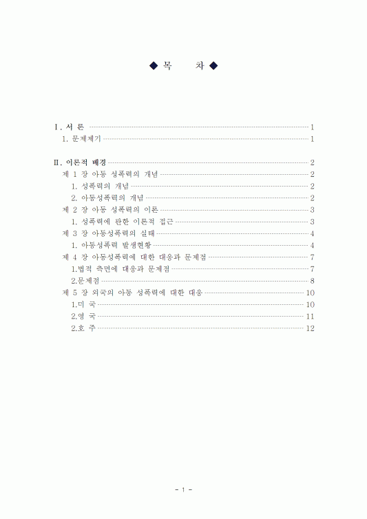 [사회문제론] 성폭력에대해