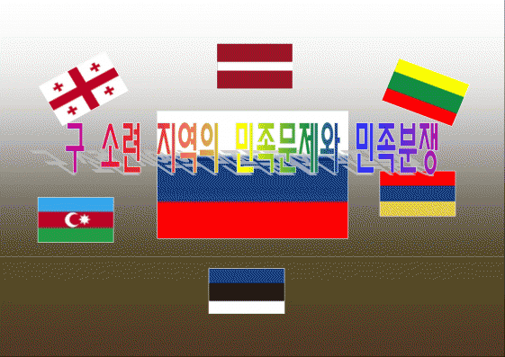 민족과 민족주의 -구소련 지역의 민족문제와 민족분쟁