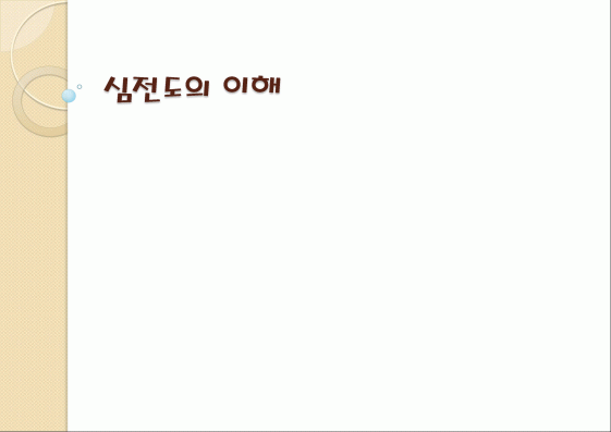 심전도의 이해
