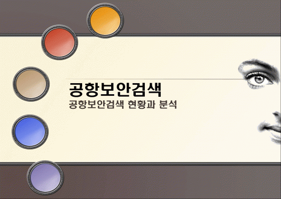 공항보안에 대해서