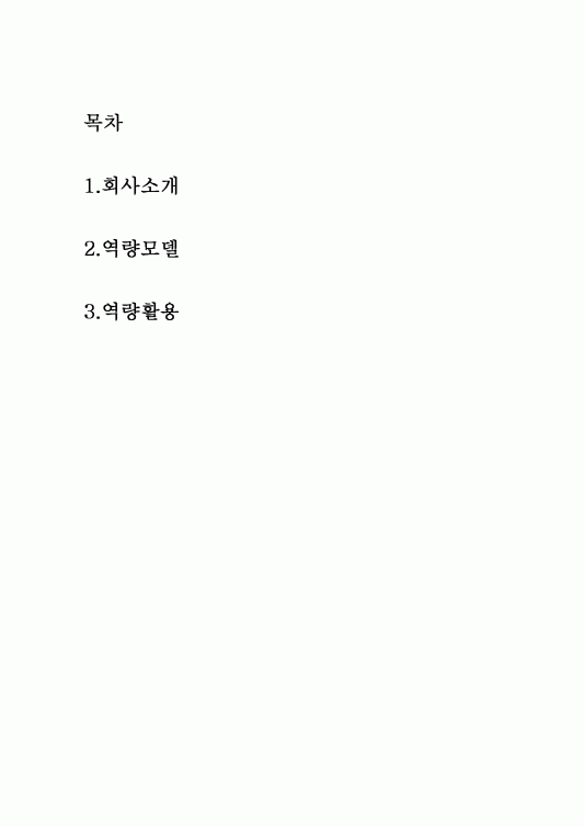 (주)능률교육(역량모델)