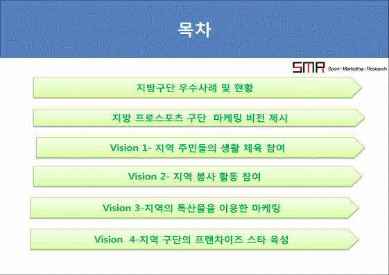 스포츠 마케팅 리서치 (smr : sports marketing research)