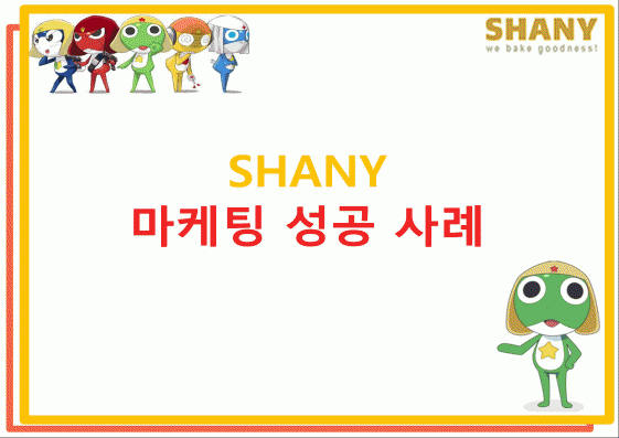 SHANY(샤니) 마케팅 성공 사례