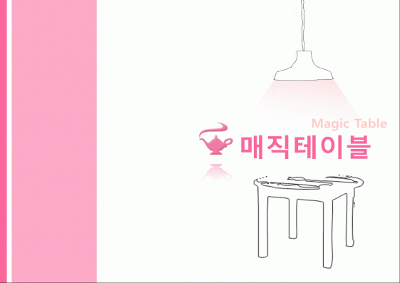 매직테이블,마케팅,브랜드,브랜드마케팅,기업,서비스마케팅,글로벌,경영,시장,사례,swot,stp,4p