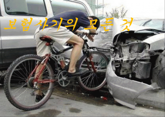 [분석/조사] 보험사기