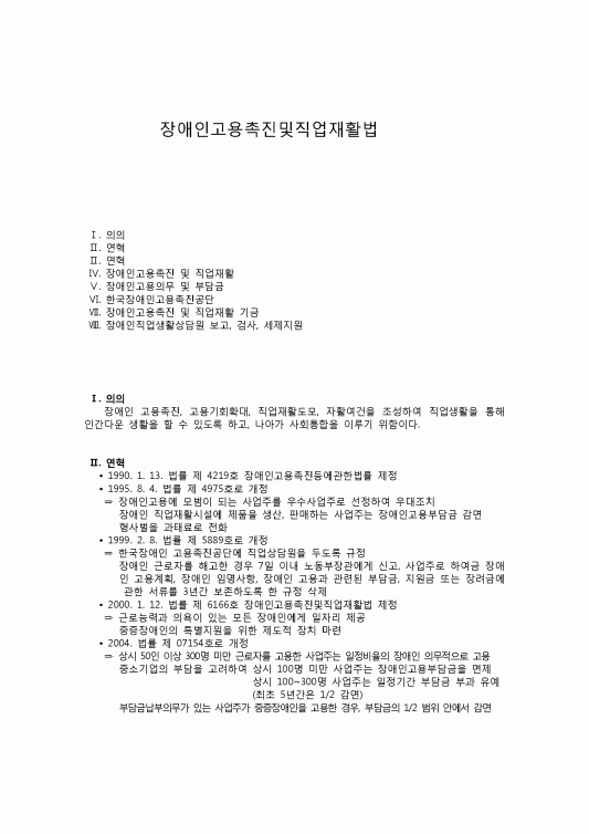 장애인고용촉진및직업재활법