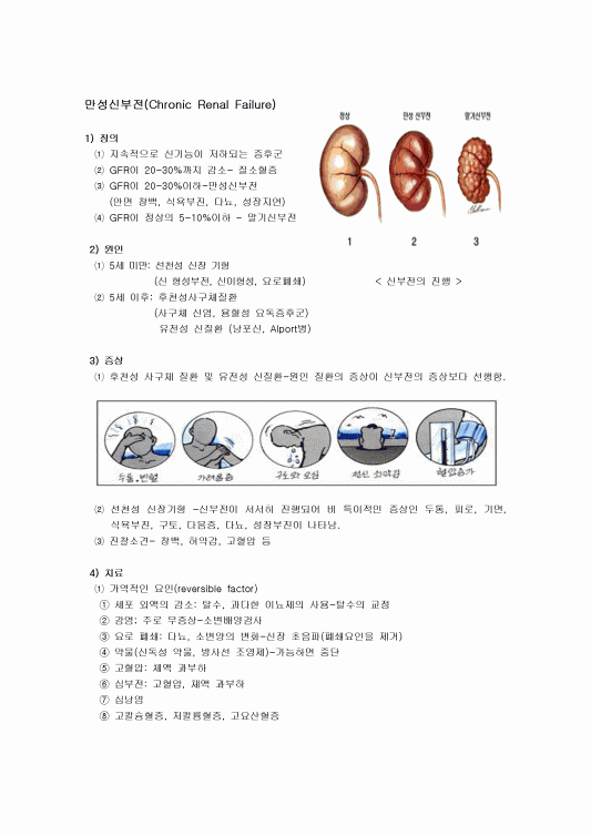 만성신부전 [Chronic Renal Failure]