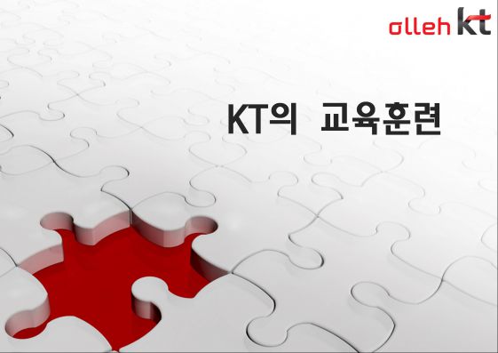 kt교육훈련 분석 및 문제점 도출&해결방안