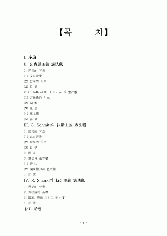 독일의 헌법관(憲法觀)