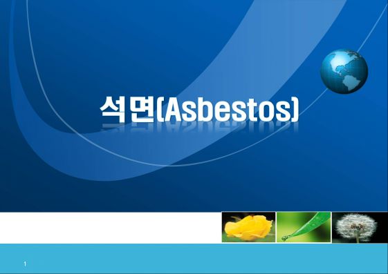 석면(Asbestos).ppt