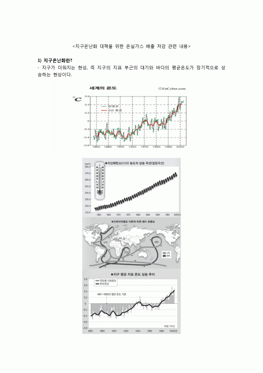 [자연과학] 지구온난화