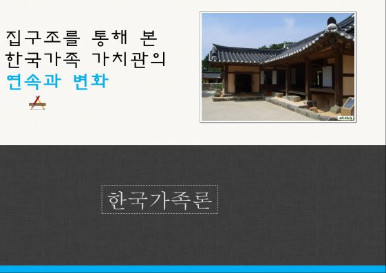 전통집,집구조,한국사회문화,마케팅,브랜드,브랜드마케팅,기업,서비스마케팅,글로벌,경영,시장,사례,swot,stp,4p