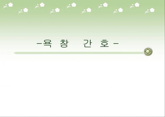 욕창최종 레포트 자료