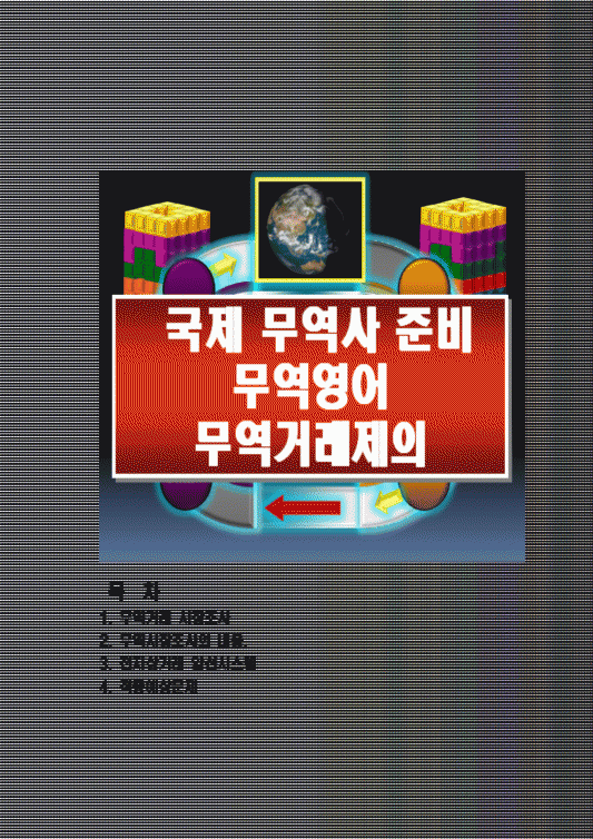 국제무역사준비 무역영어 무역거래제의
