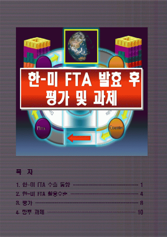 한미FTA발효 후 평가 및 과제