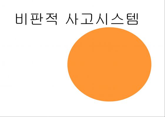 비판적 사고시스템,비판적사고,비판적사고사례,비판적사고시스템사례