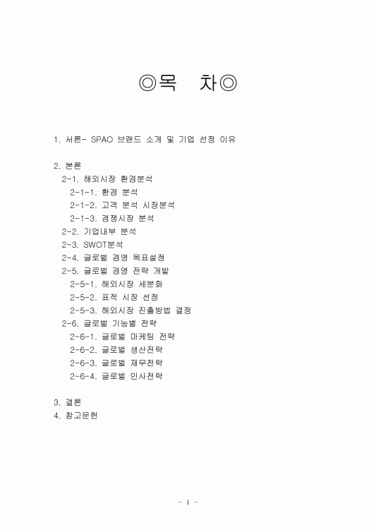 SPAO 브랜드,글로벌 마케팅 전략,해외시장 세분화 ,패션브랜드,브랜드마케팅,서비스마케팅,글로벌경영,사례분석,swot,stp,4p