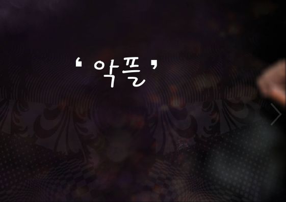 악플 레포트 자료