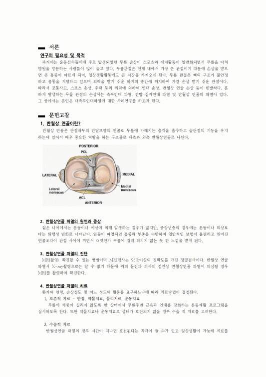 os 케이스 스터디 MM&LM tear knee RT(오른쪽 무릎 내측 반월상연골, 외측 반월상연골 파열)