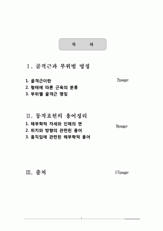 골격근과 부위별명칭,골격근,동작표현,해부학적자세와인체의면, 골격근이란, 동작표현의 용어정리