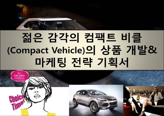 젊은 감각의 컴팩트 비클(compact vehicle) 런칭을 위한 커뮤니케이션 전략