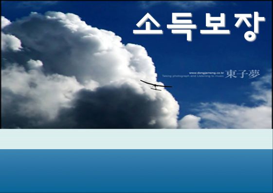소득보장 레포트 자료