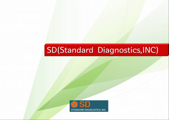 SD(Standard Diagnostics,INC)
