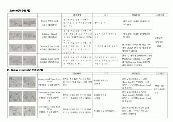 [소아치료] 아동 반사 정리