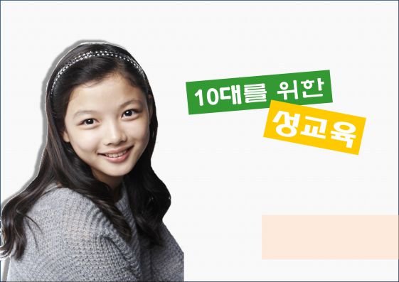 10대피임 레포트 자료