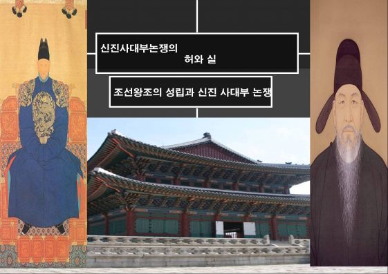 신진사대부논쟁의 허와 실 (조선왕조의 성립과 신진 사대부 논쟁).ppt