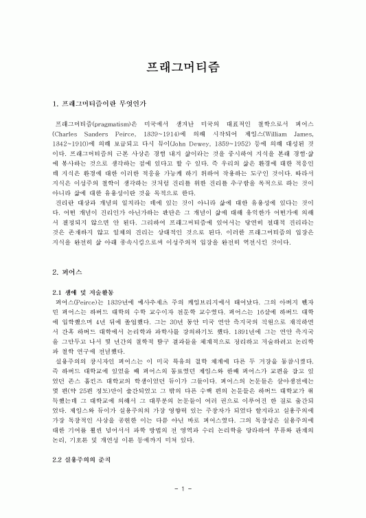 프래그머티즘[1]