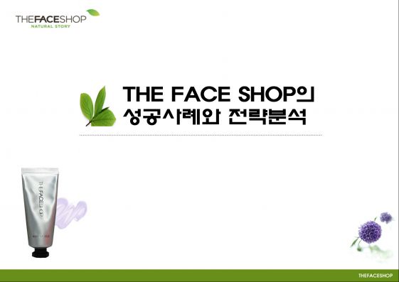 더_페이스샵,해외진출전략,브랜드마케팅,서비스마케팅,글로벌경영,사례분석,swot,stp,4p