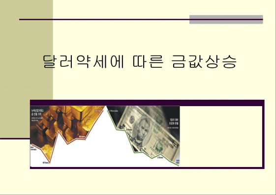 달러약세에따른금값상승,금값상승원인,골드뱅킹,금값상승이경제에미치는영향