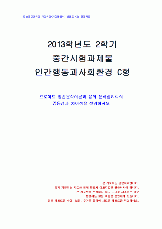 2013년 2학기 인간행동과사회환경 중간시험과제물 C형(행동발달에 대한 사회적 학습이론)