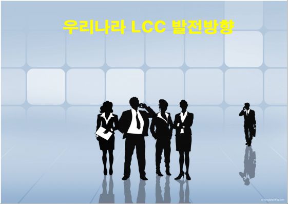 저가항공사 발전방향