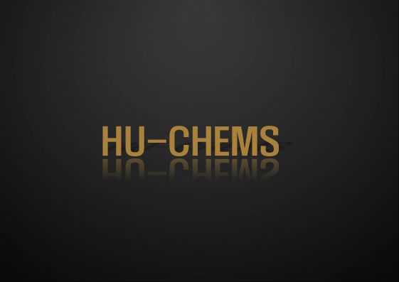 hu-chems 레포트 자료