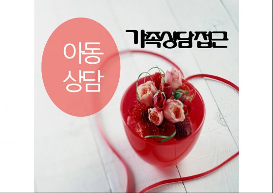 [아동상담] 가족상담 접근.pptx