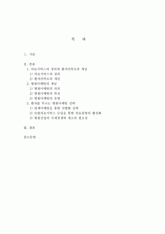 병원마케팅 전략